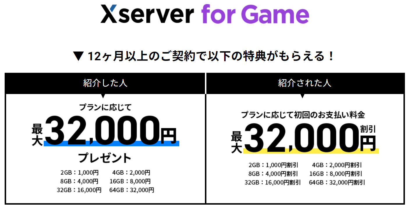 Xserver for Gameで使える紹介コード【2023年7月最新情報】